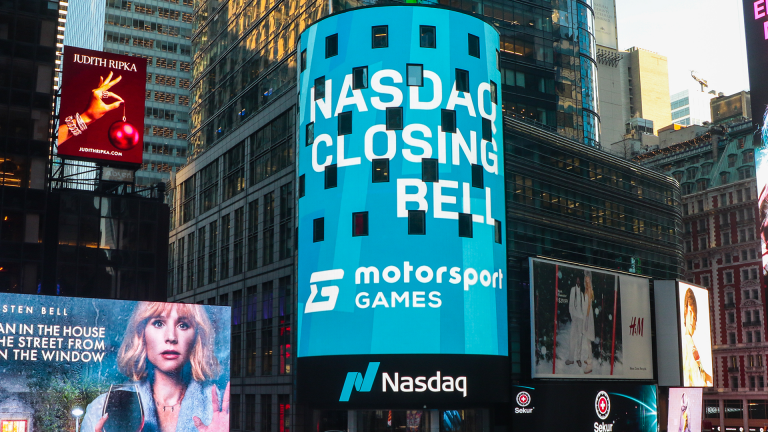 MOTORSPORT GAMES CELEBRATES ONE YEAR ANNIVERSARY OF IPO, RINGS NASDAQ ...