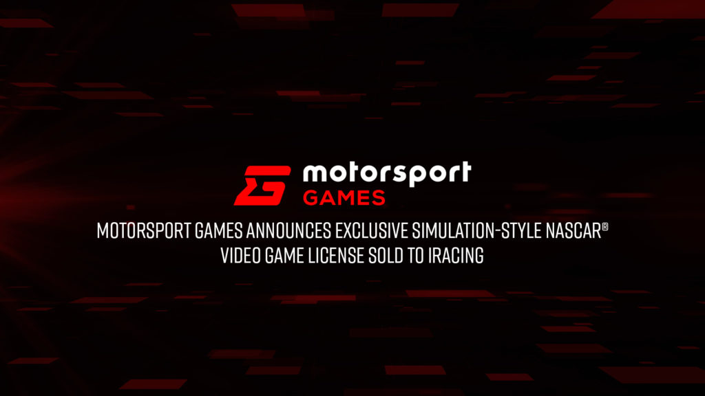 Exclusive Simulation-Style NASCAR® Video Game License Sold to iRacing ...