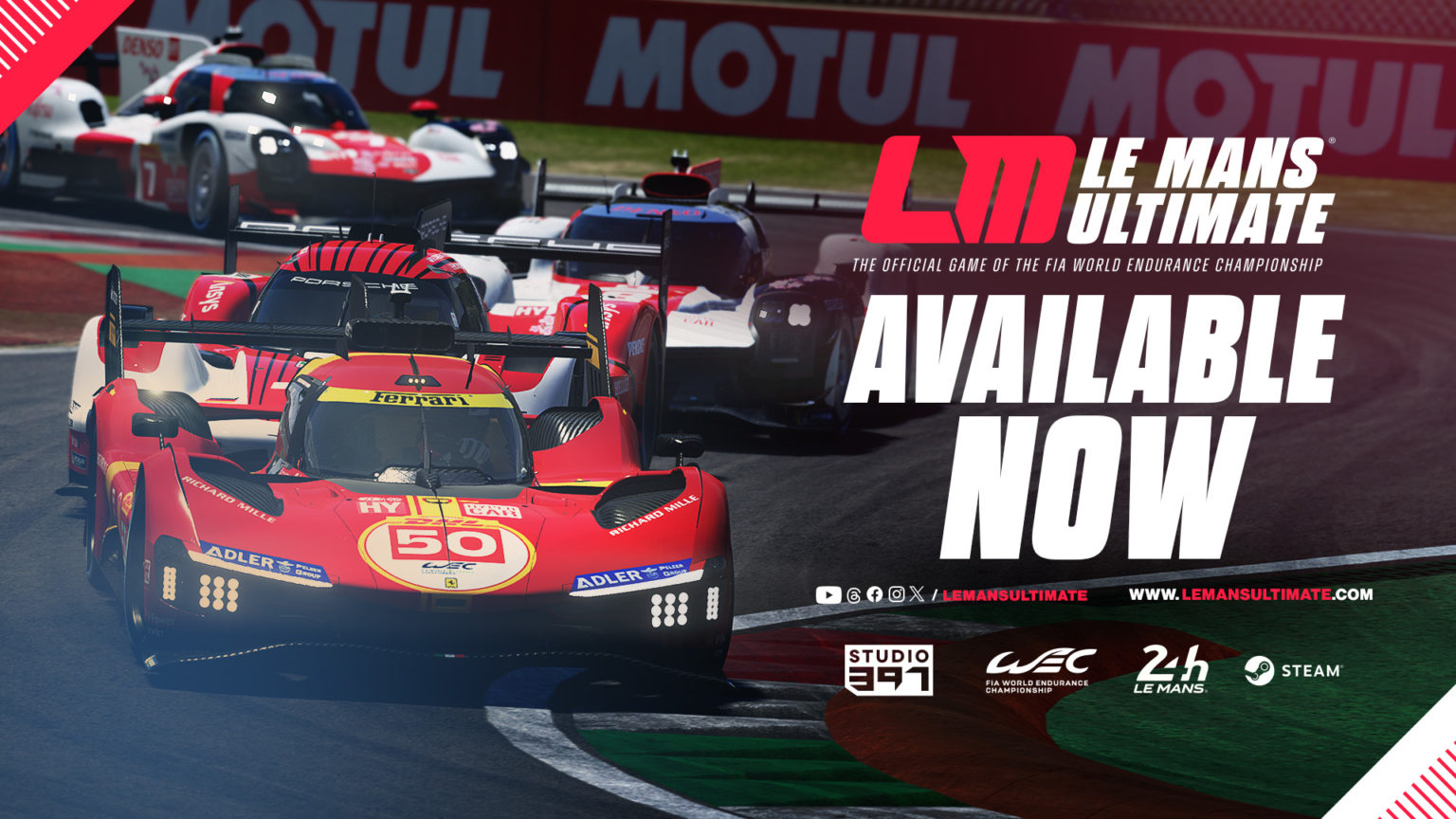 Official 24 Hours of Le Mans Game, Le Mans Ultimate, available today ...